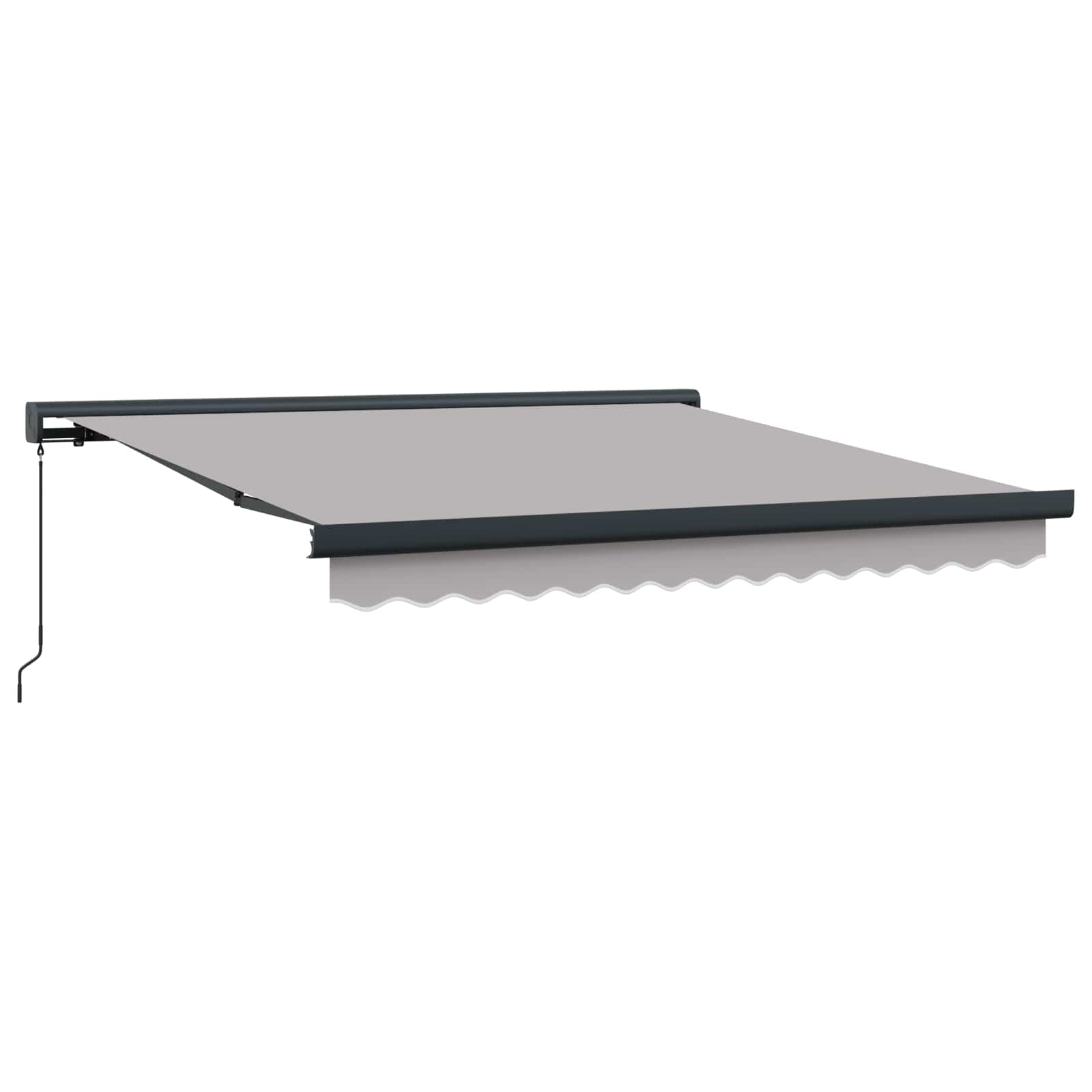 vidaXL Käigukohandatav varikatus Helehall 300 x 250 cm | vidaXL.ee