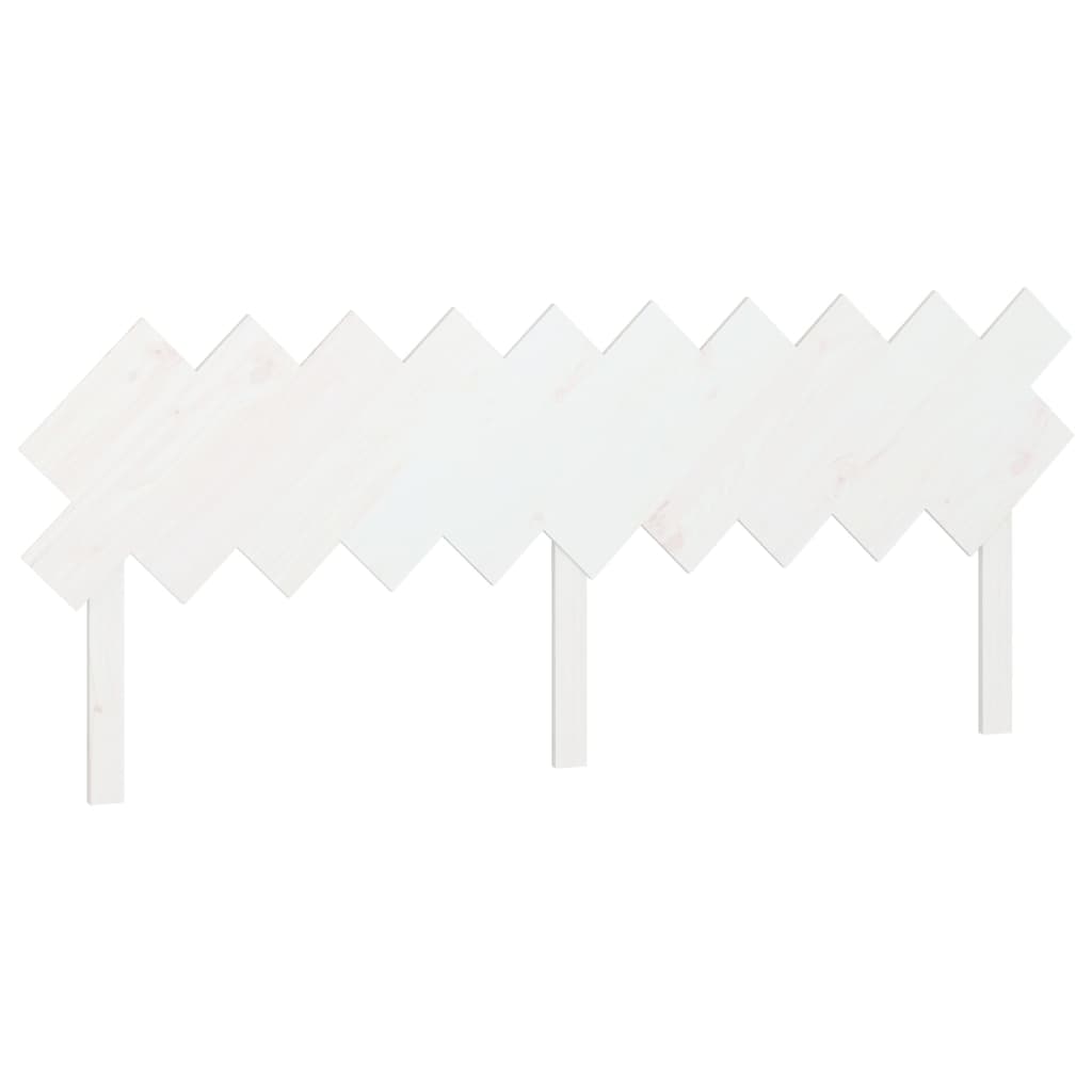 vidaXL voodipeats, valge, 196x3x80,5 cm, männipuit | vidaXL.ee